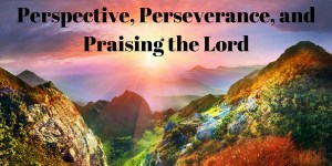 Perspective, Perseverance, and Praising the Lord – The Way Of The Word