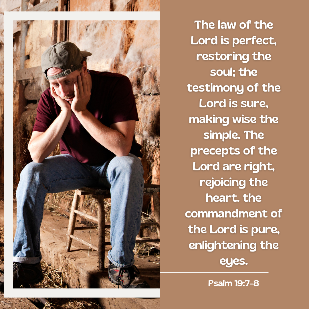The Cure For Discouragement – The Way Of The Word