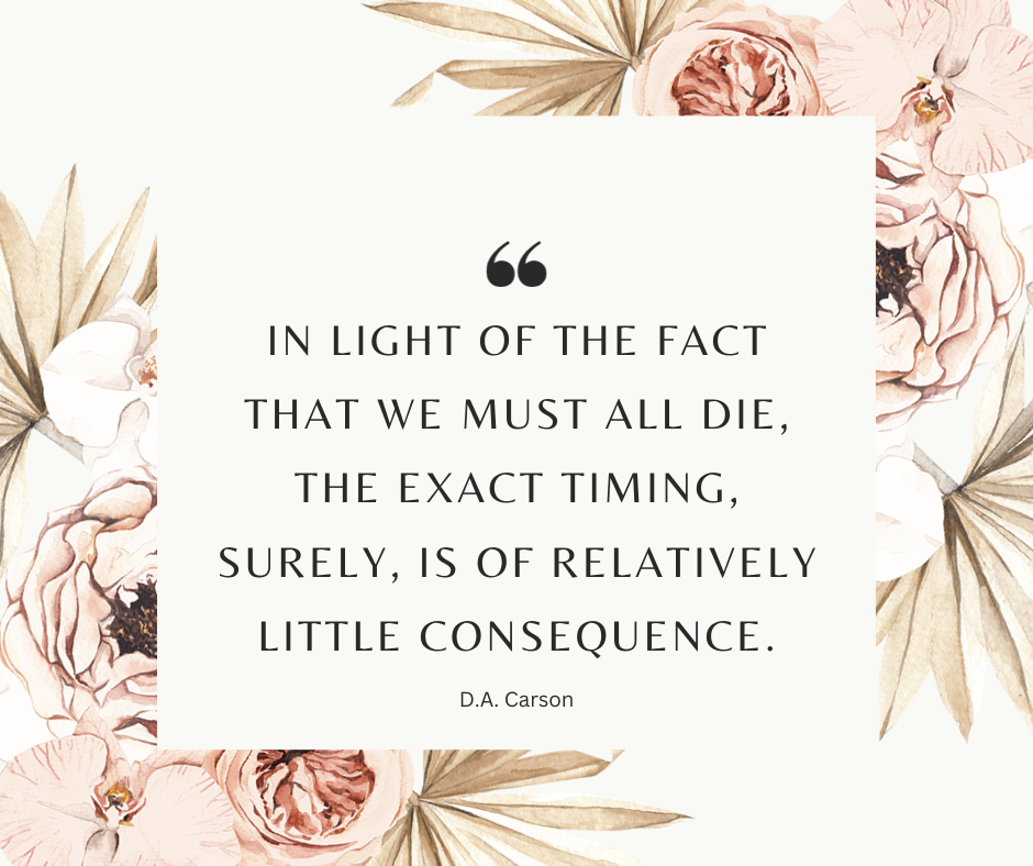 The Certainty Of Death – The Way Of The Word
