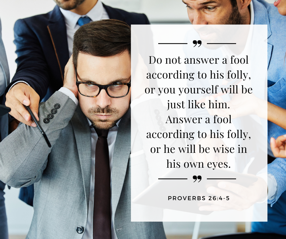 To Answer Or Not To Answer – That Is The Question – The Way Of The Word